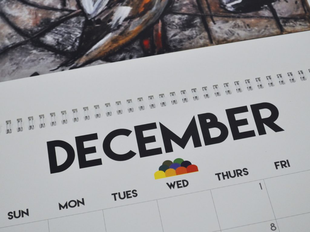 Spiral Hang Square Wall Calendar – EnviroPrint Australia